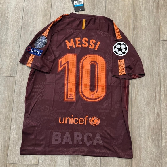 Nike | Shirts | Barcelona Retro Messi | Poshmark